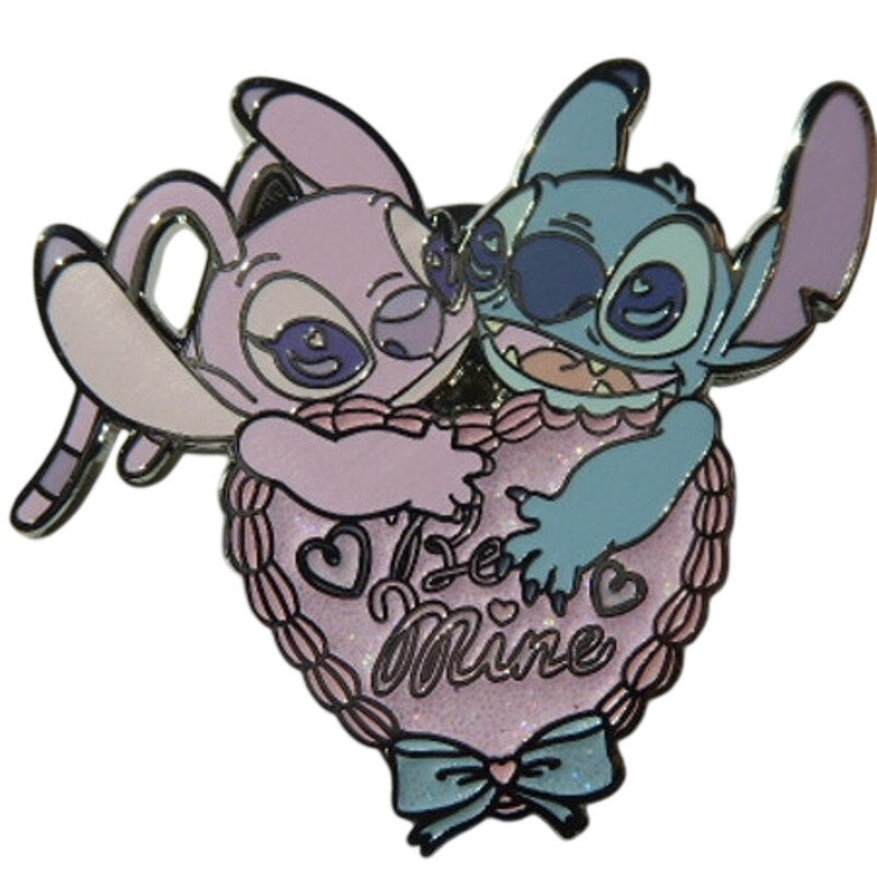 Loungefly - Angel and Stitch Holding a Cake - Chaser – DisTradingPins4U