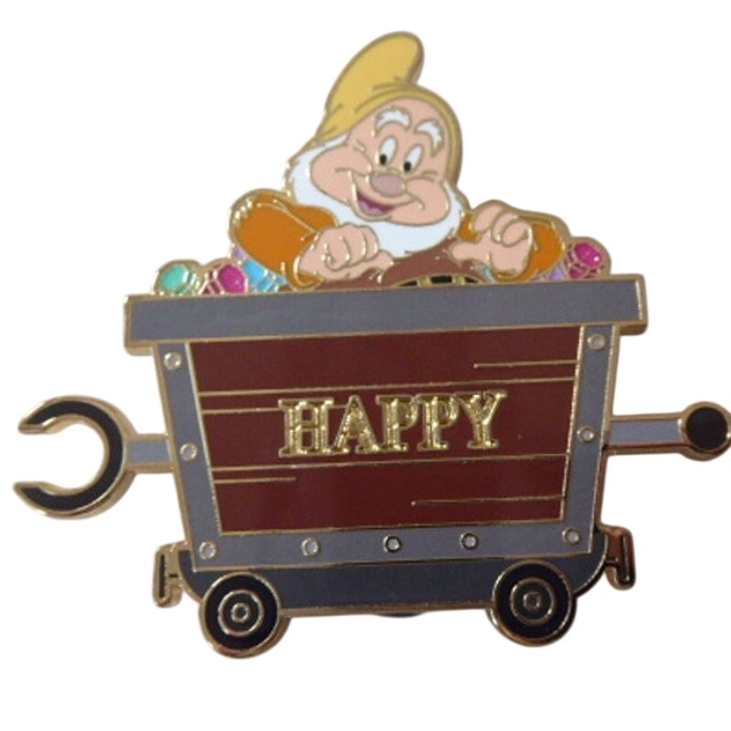 Monogram Happy Color Dwarfs Mine Cart Set Mystery PALM – DisTradingPins4U