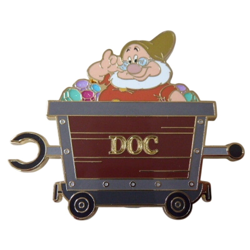 Monogram Doc Color Dwarfs Mine Cart Set Mystery - PALM – DisTradingPins4U