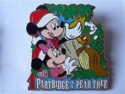 Disney Trading Pin 26702 JDS - Mickey & Minnie Mouse - 1 Partridge and ...
